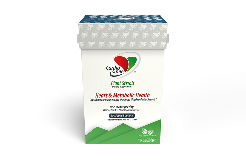 Cardiosmile 2000mg Liquid Plant Sterols Cholesterol Lowering Supplemen ...